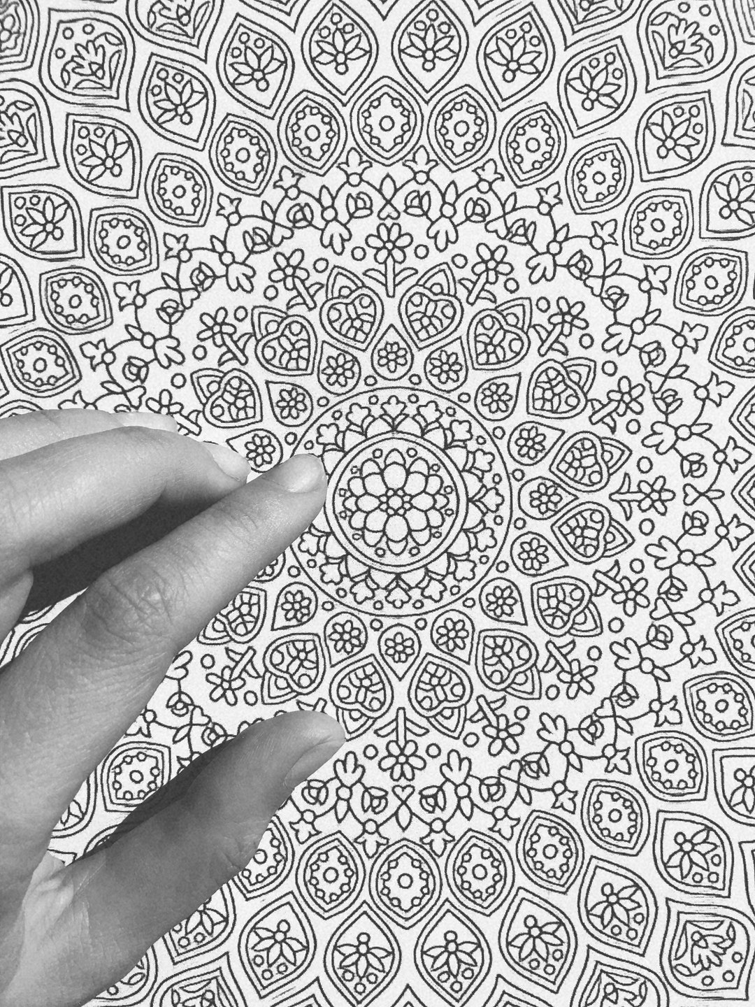 Aesthetic Persian Ornament Coloring Art- Intricate Patterns, Arabesques ...