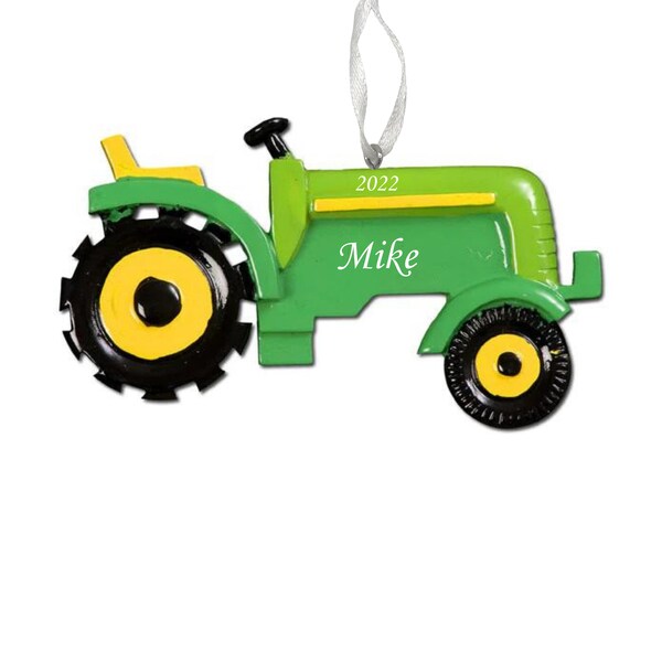 Tractor Ornament - Etsy