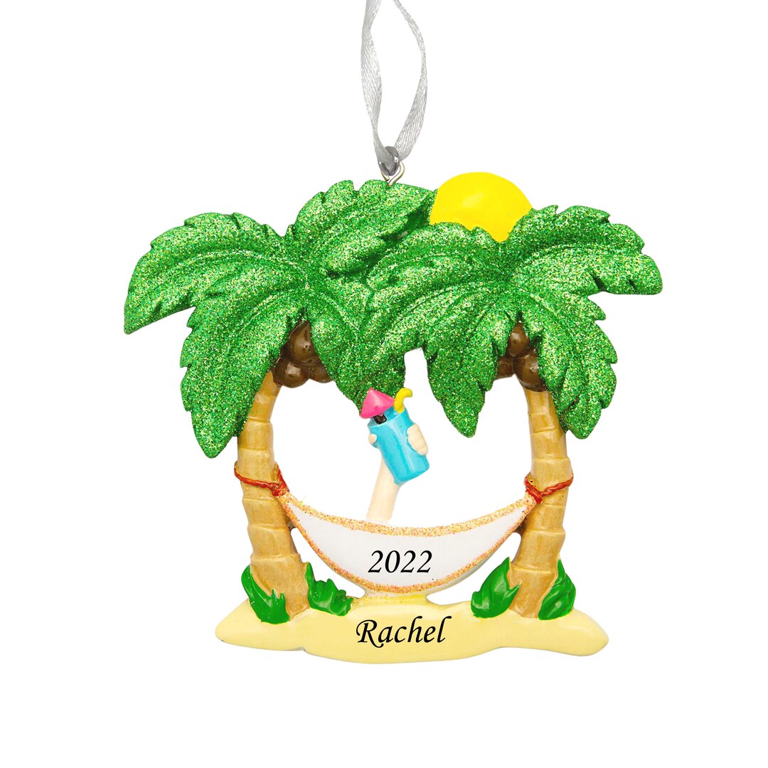 Happy Retirement Personalized Christmas Ornament, Travel Ornament ...