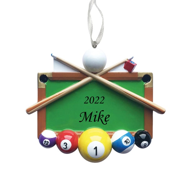 Ornament Billiards - Etsy