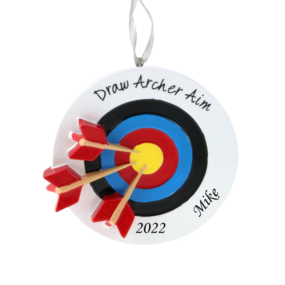 Archery Personalized Christmas Ornament Hunter Ornament - Etsy