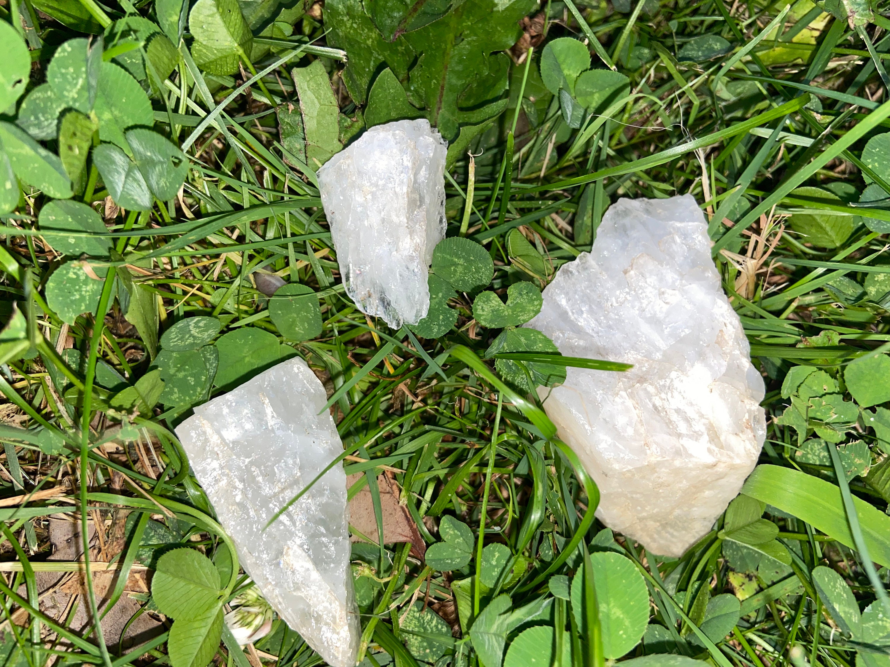 Raw White Clear Quartz - Various Shapes and Sizes! - Etsy