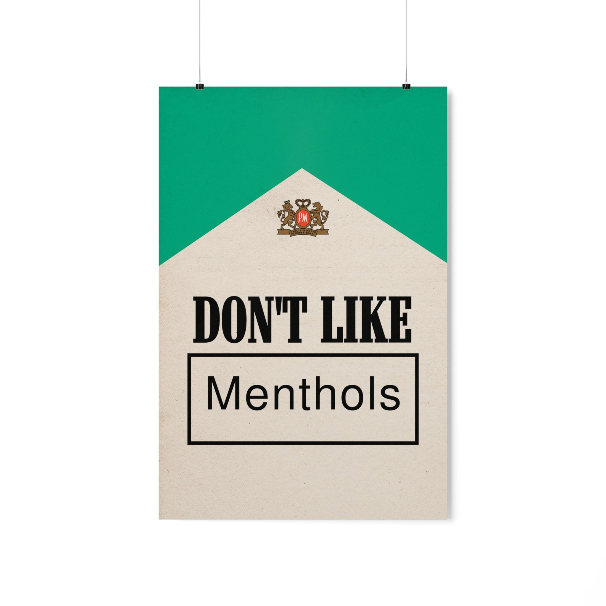 The 1975 Don't Like Menthols Poster, Matty Healy Funny Autotune ...