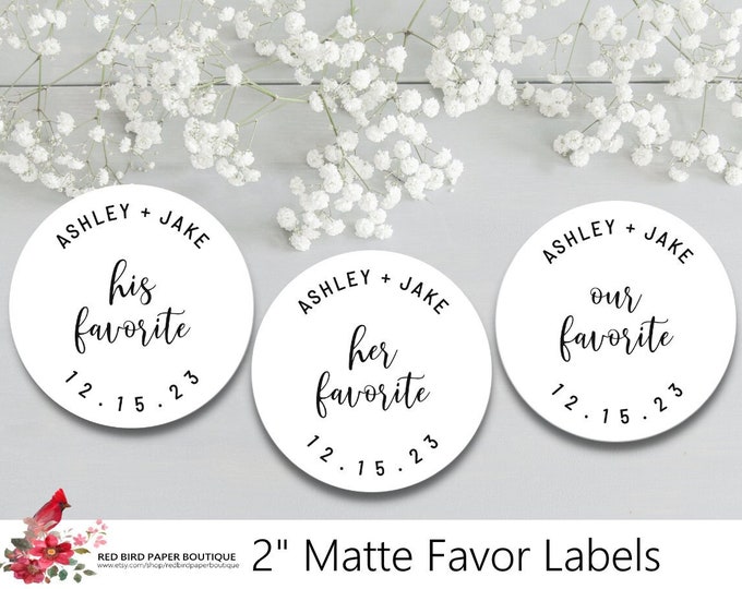 LABELS ONLY Clear Cube Custom Label Wedding Candy Cube Custom Sticker ...
