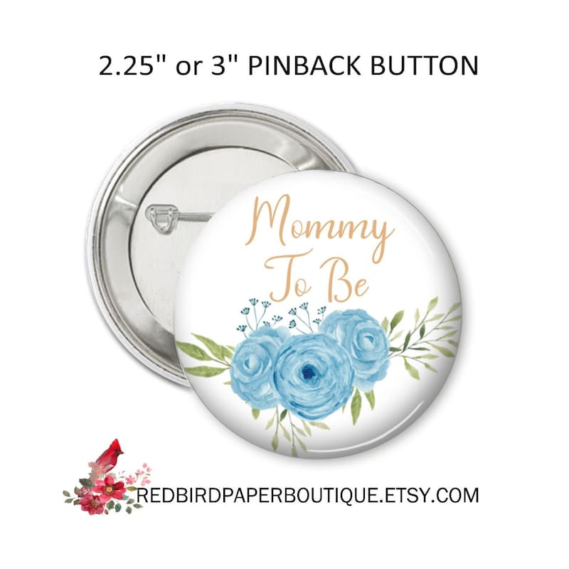Baby Shower Pin - Etsy