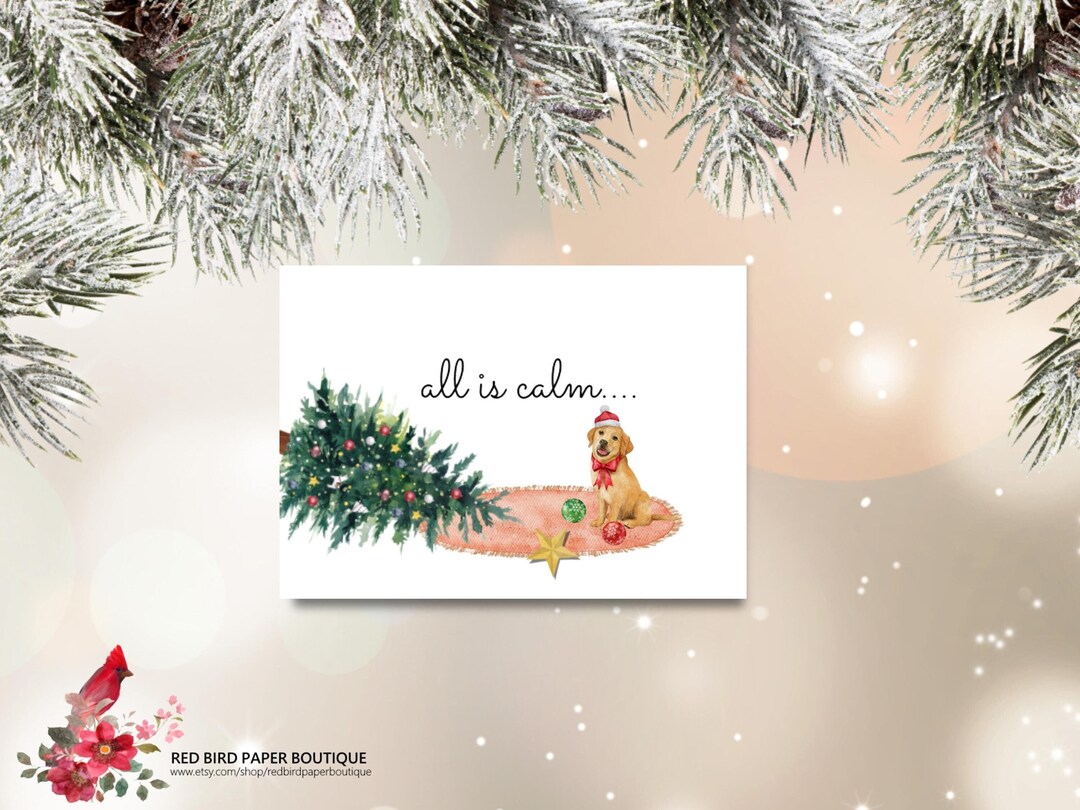 Dog Christmas Cards, Christmas Cards, Dogs, Yellow Lab, Holiday Cards ...