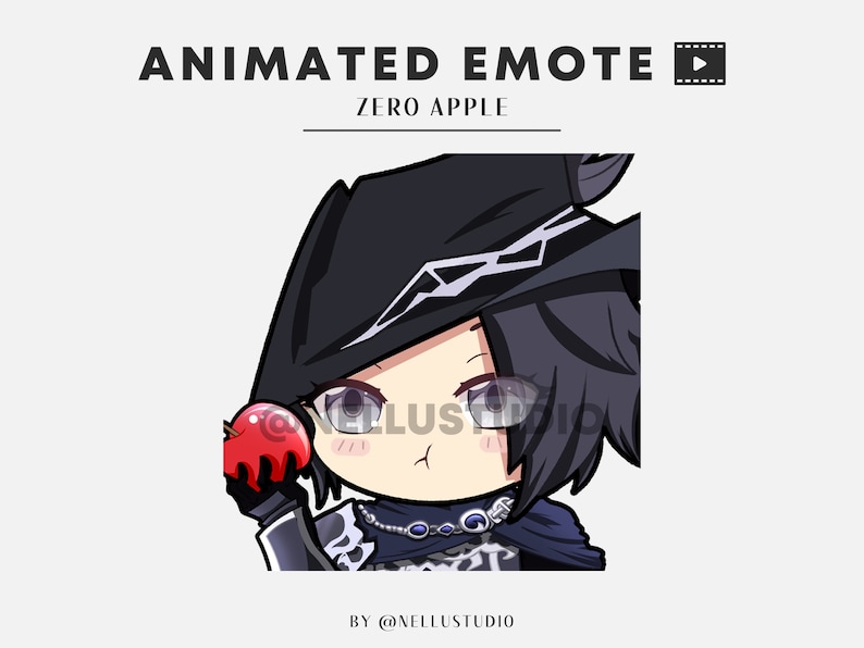 FFXIV Zero Apple Animated Emote - Etsy