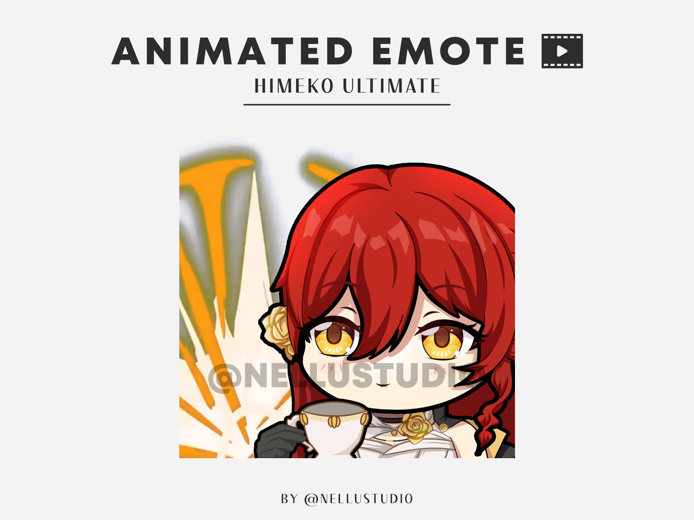 Honkai SR: Himeko Ultimate | Animated Emote - Etsy Ireland