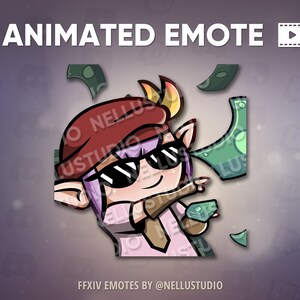 FFXIV Tataru Money Animated Emote - Etsy