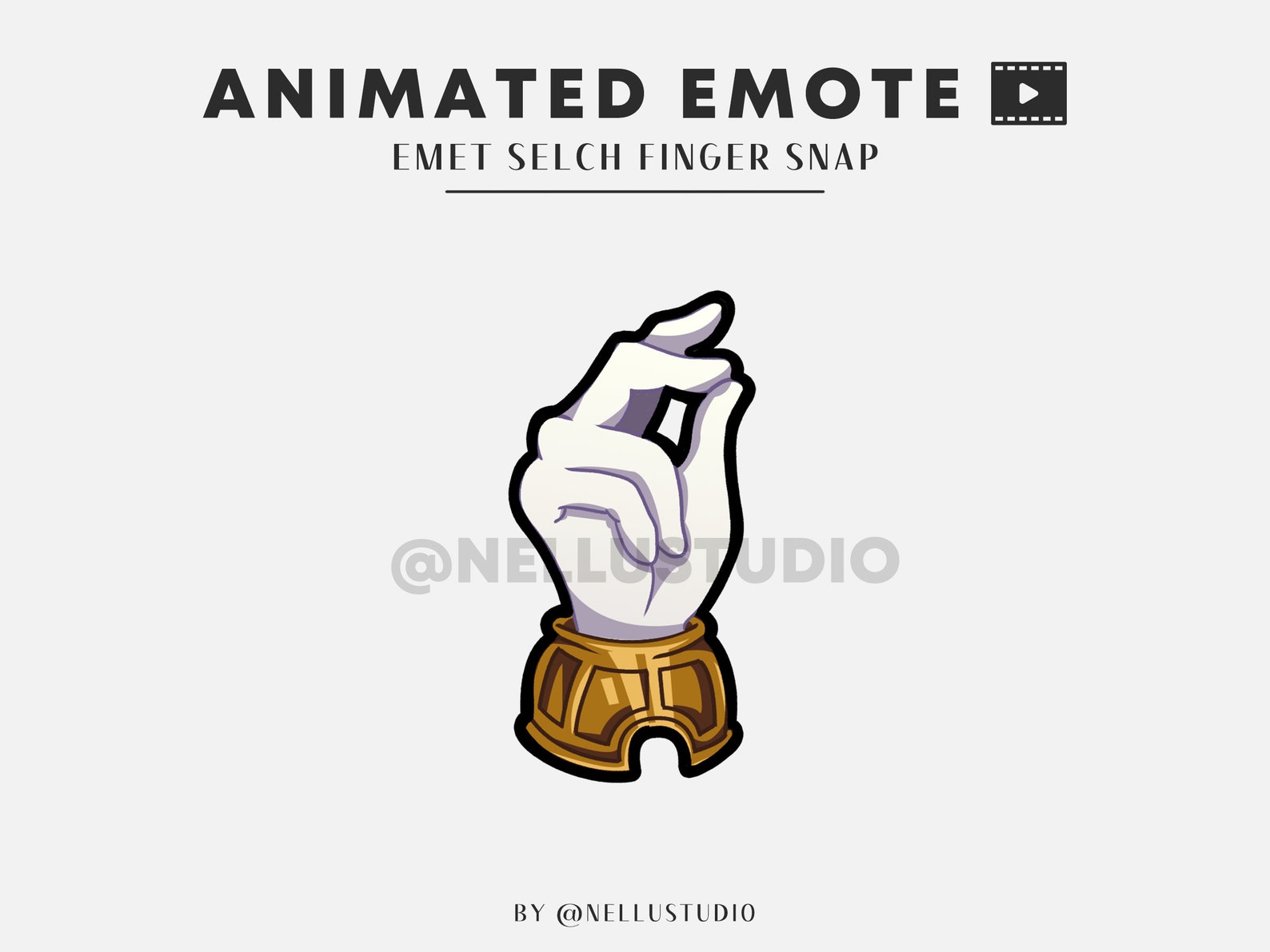 FFXIV Emet Selch finger snap | Animated emote - Etsy France
