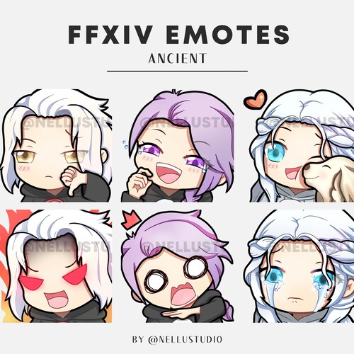 FFXIV G'raha Tia Emote Pack - Etsy