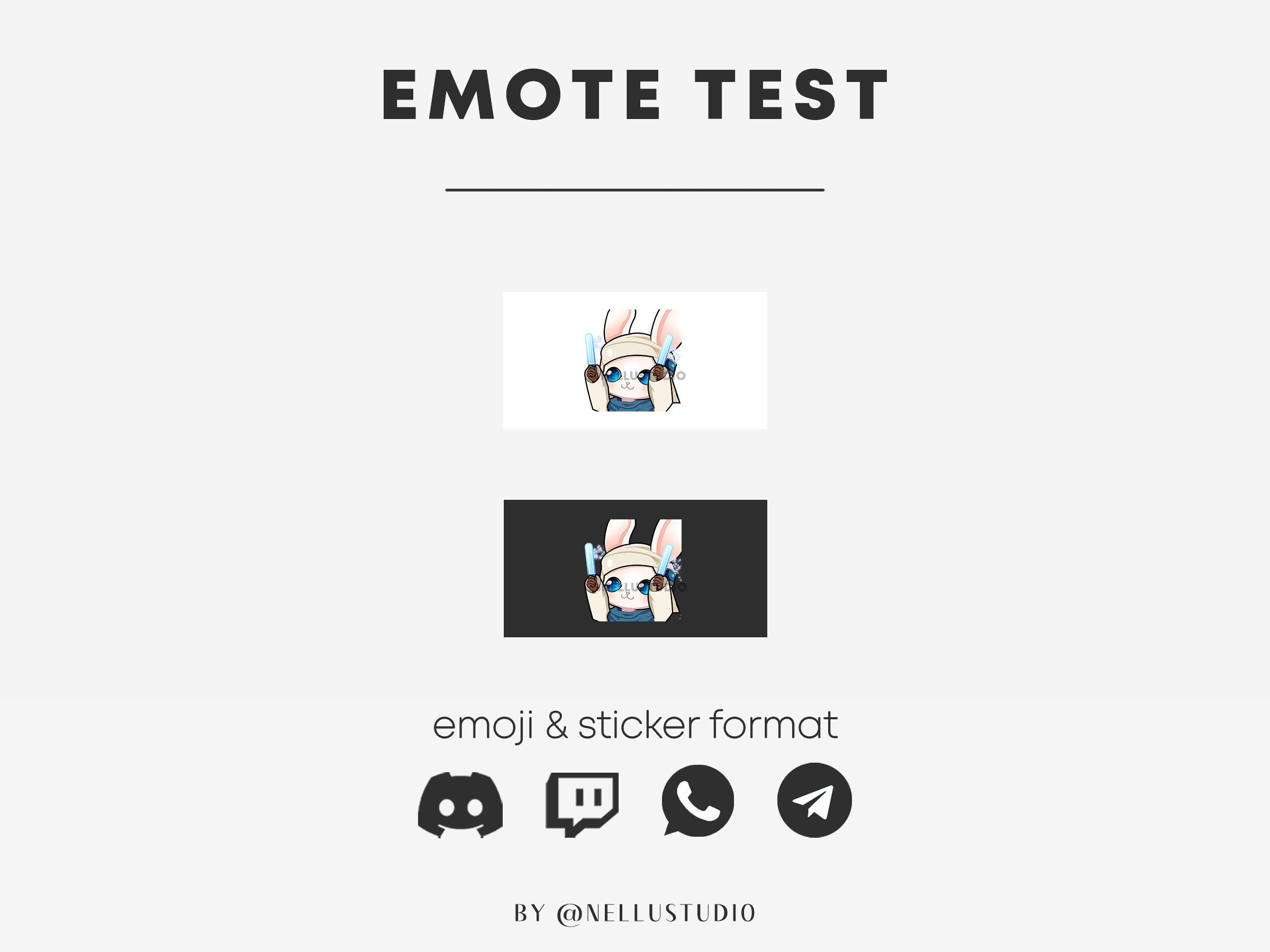 FFXIV Loporrit Glow Stick | Animated Emote - Etsy
