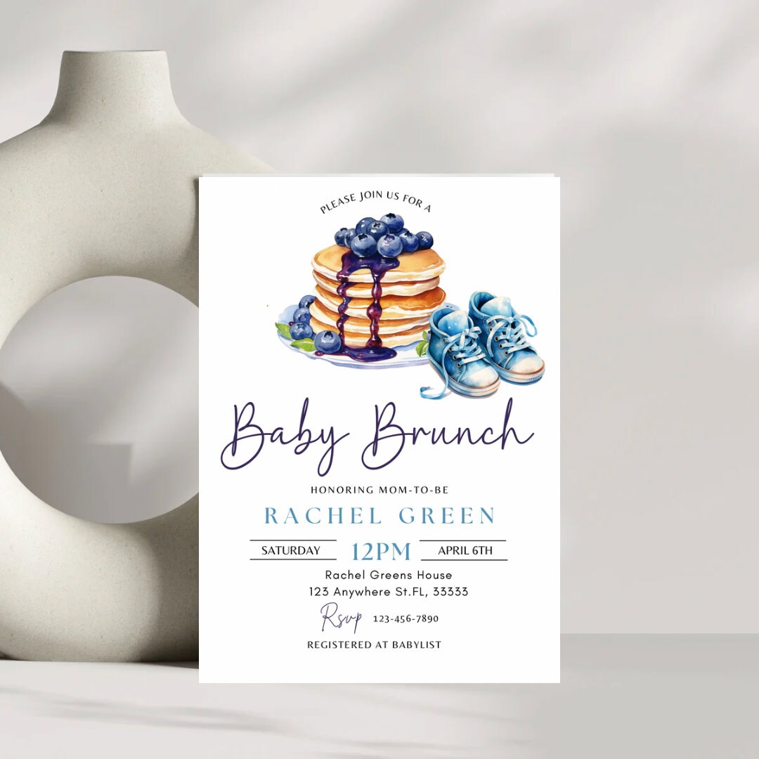 Editable Brunch Invitation Backyard Party Brunch and Bubbly Babes Who ...
