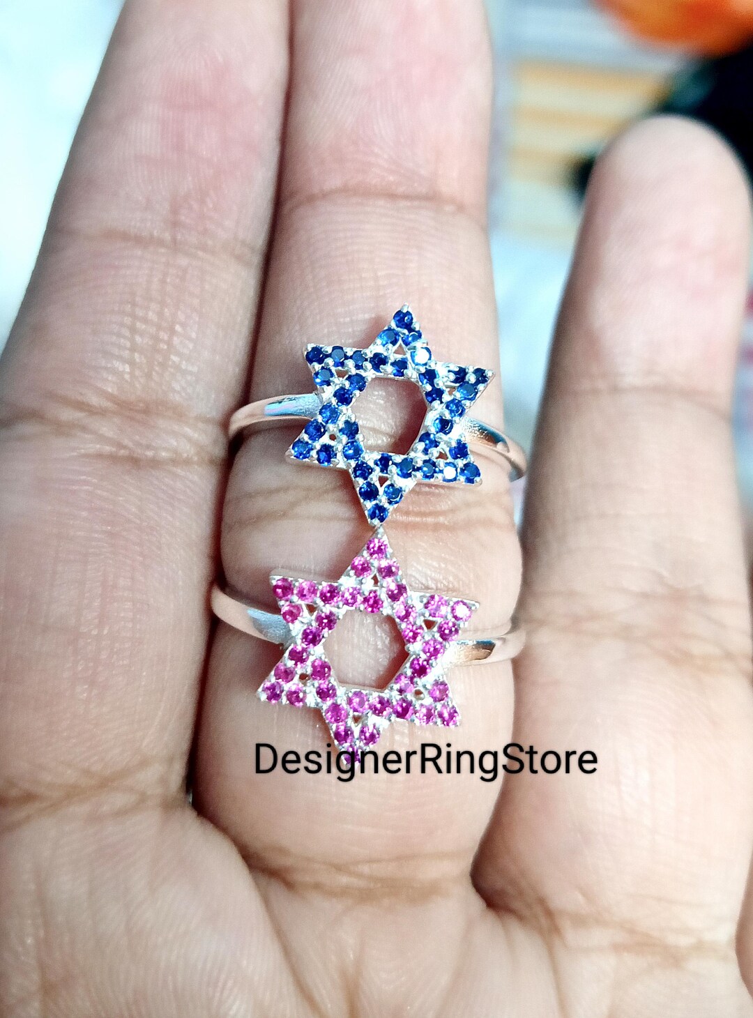 Star of David Ring, Jewish Star Ring, Jewish Jewelry, Judaica Jewelry ...