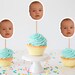 Custom Face Cake Topper Personalized Cake Topper Cupcake Toppers Custom ...