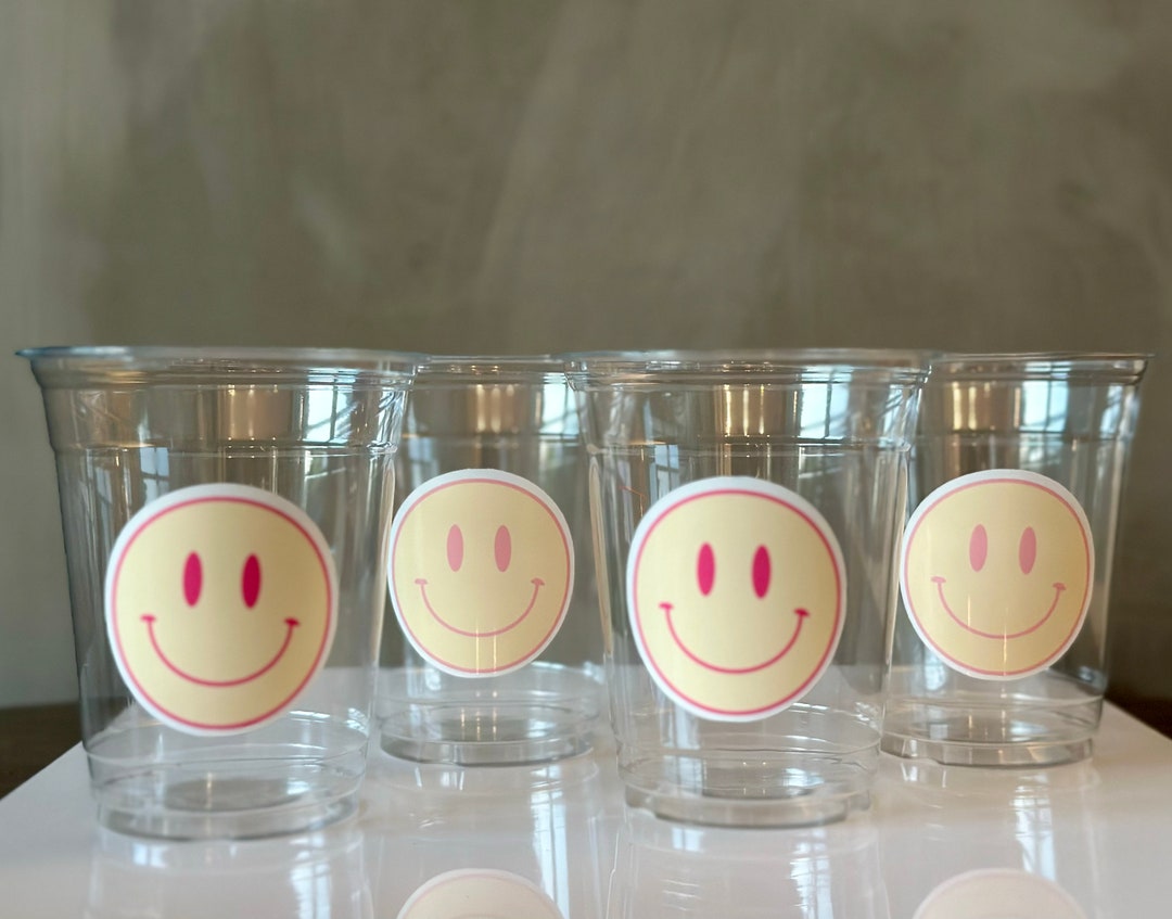 Pastel Pinks Smiley Party, 1st Birthday, Smiley Face Party, Smiley Face ...