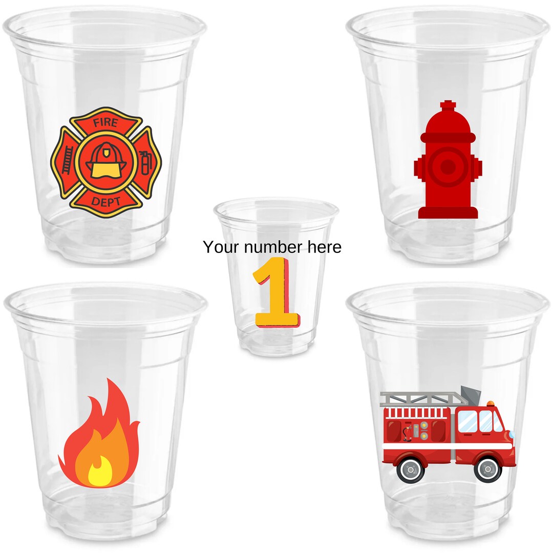 Emergency Fire Truck | First Responders Party Decorations | Firetruck ...