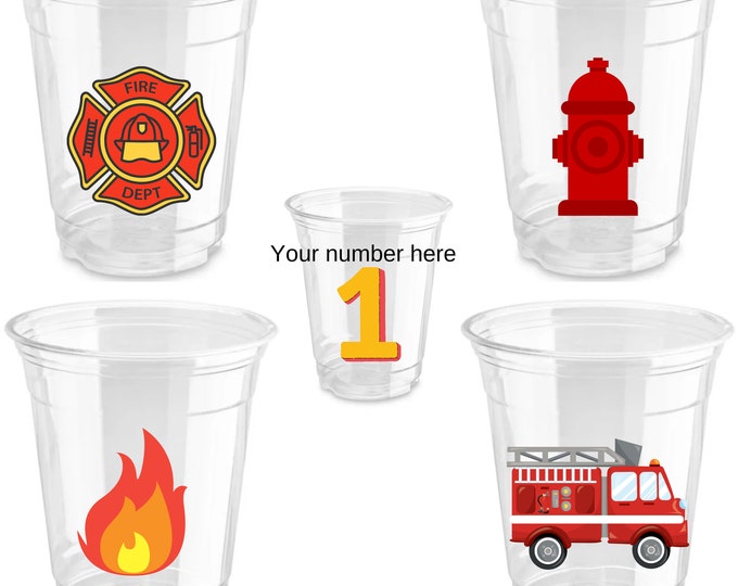 Emergency Fire Truck | First Responders Party Decorations | Firetruck ...