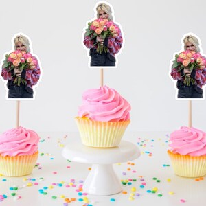 Custom Face Cake Topper Personalized Cake Topper Cupcake Toppers Custom ...