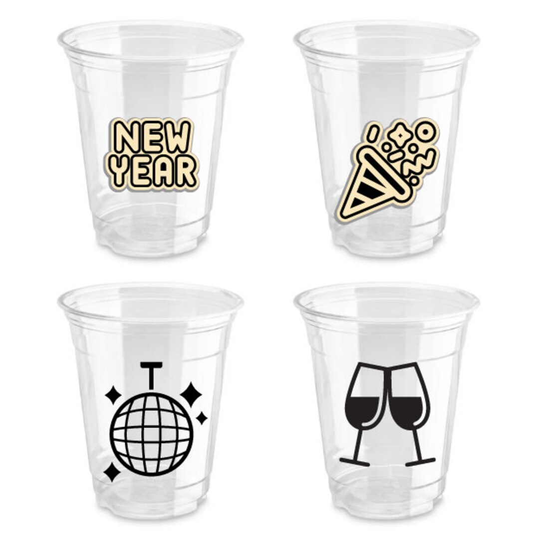 New Year's Party Cups 2023 Party Favors Disposable - Etsy