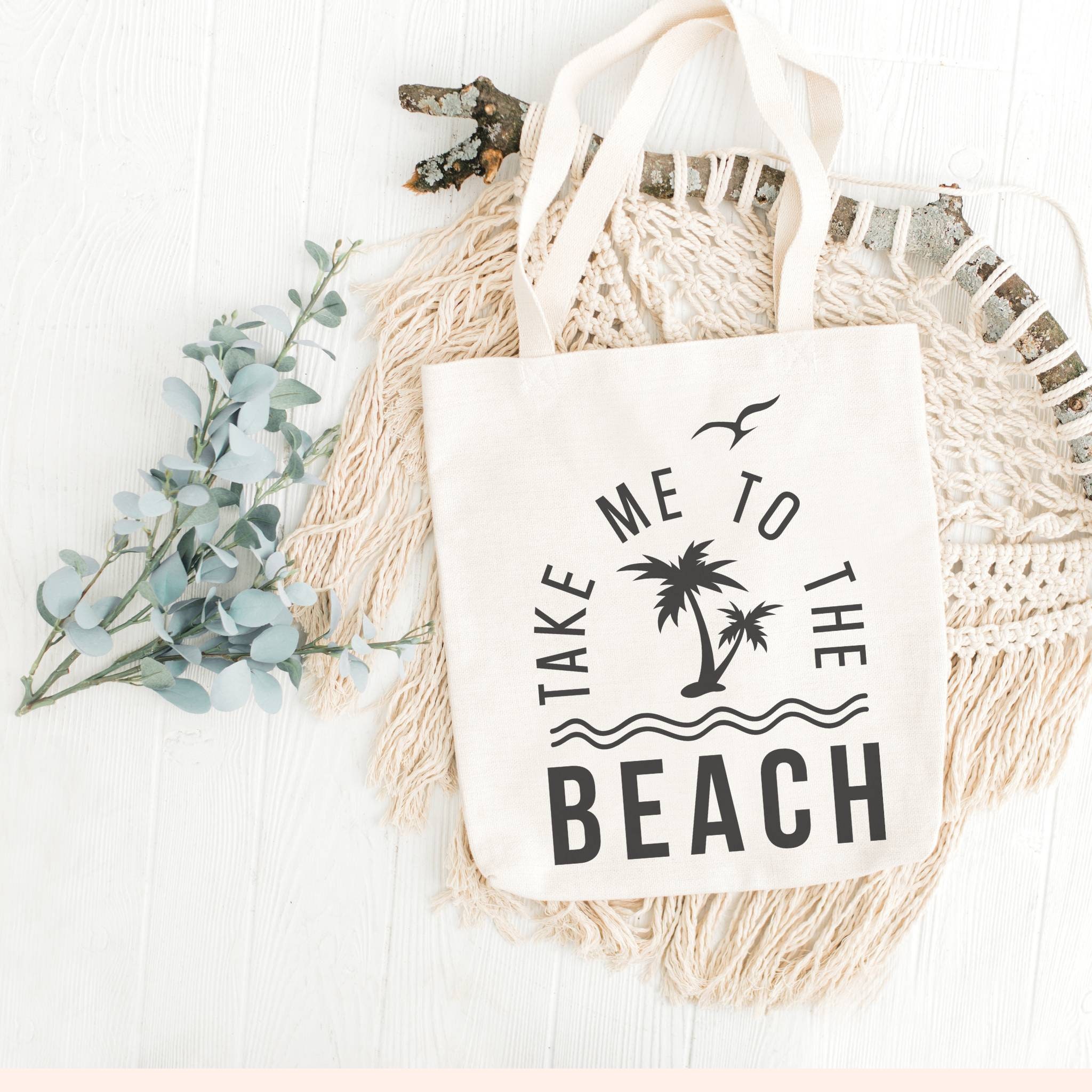 Beach Tote, Beach Day Tote, Beach Bum Tote, Ocean Chid Tote ,gift - Etsy