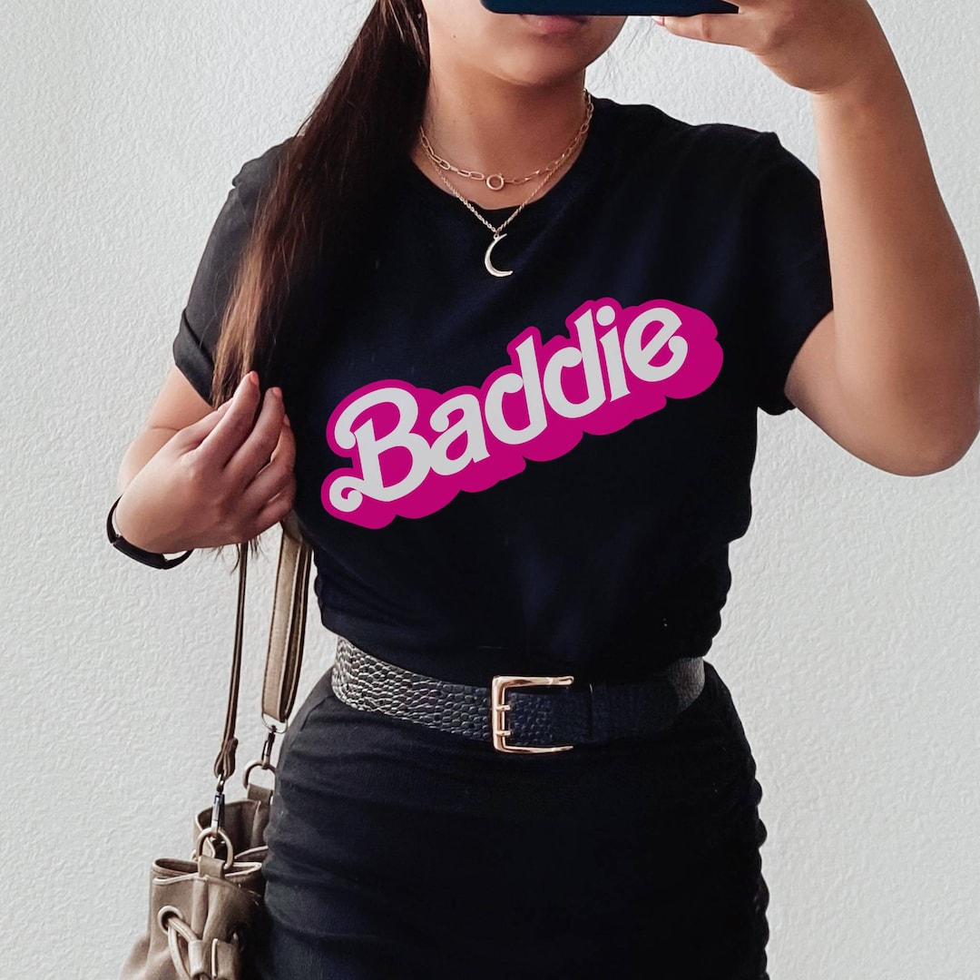 Baddie T-shirt, Bad Girl Shirt, Women Girls With Real Proportions ...