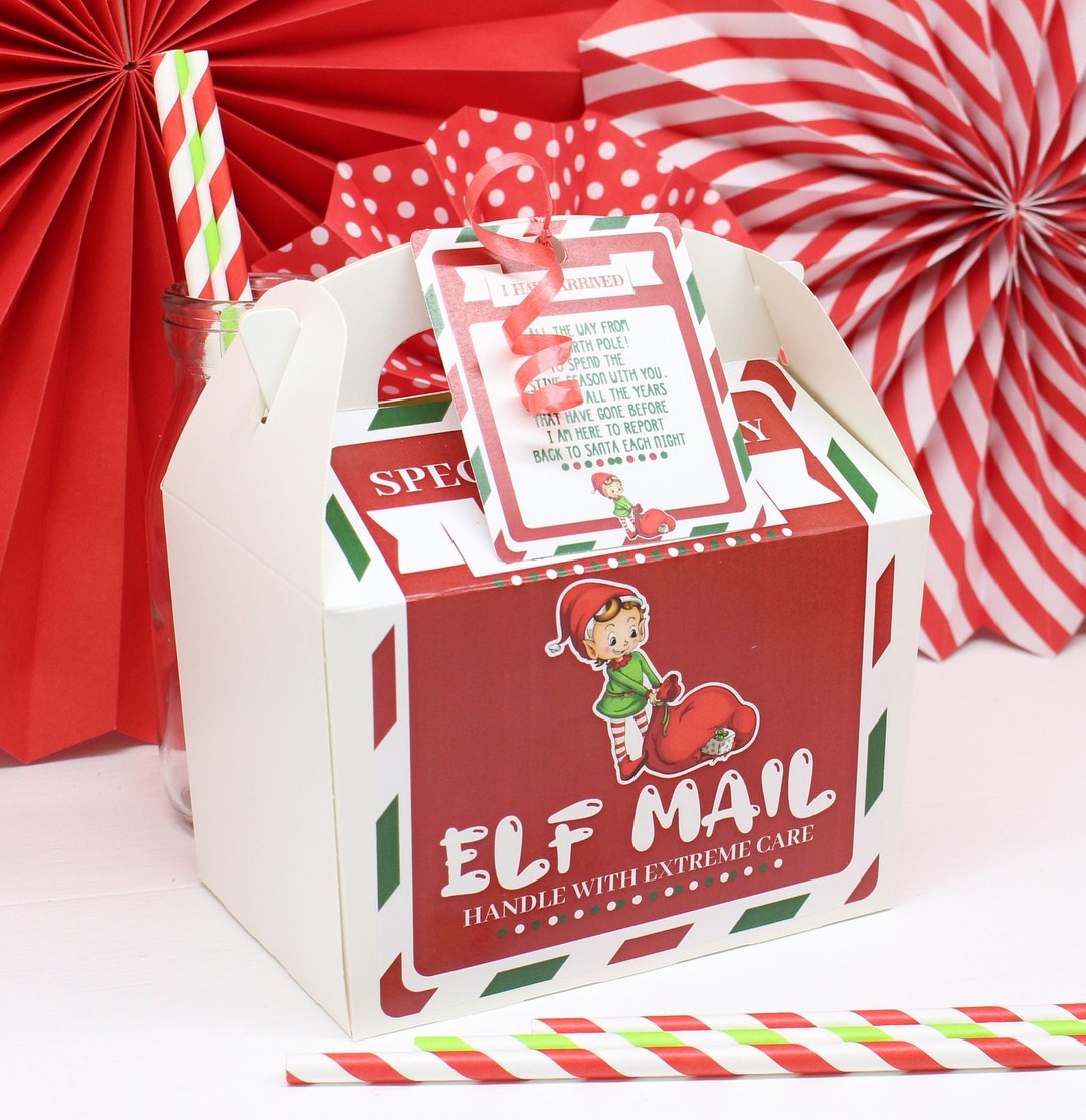 Sticker-label Only for Party Treat Box Christmas Eve Box - Etsy UK