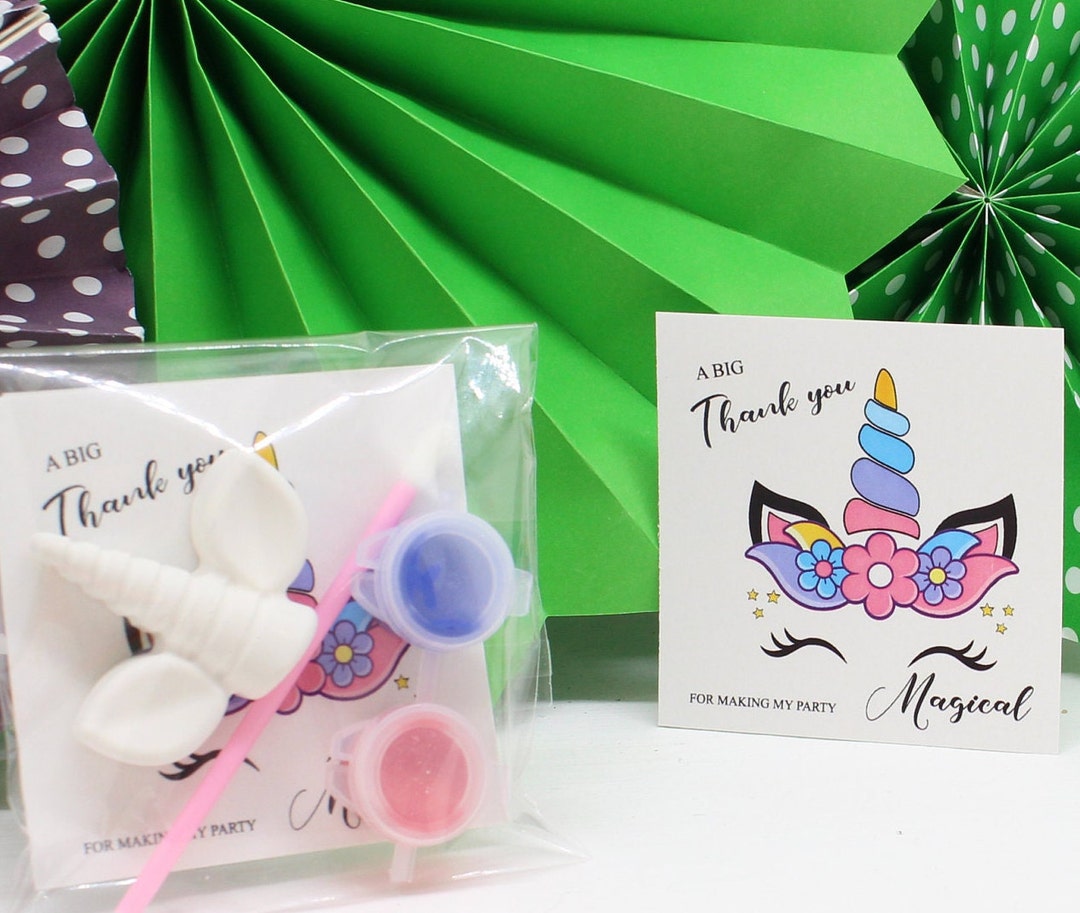 Unicorn, Sparkle, Magical Paint Your Own Plaster Shape Gift, Birthday ...