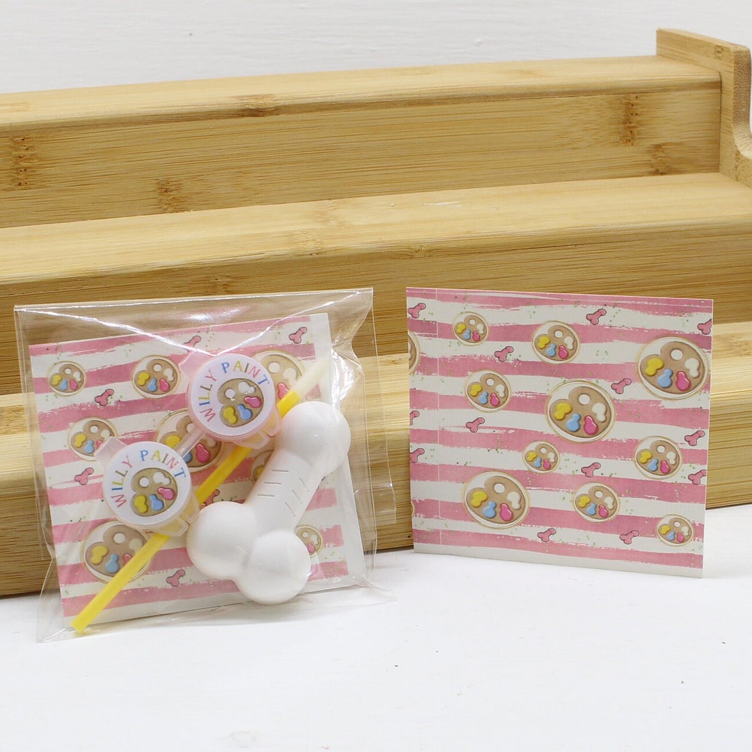 Paint Your Own Willy Hen Party Favours, Funny, Cheeky, Rude Party Bag ...