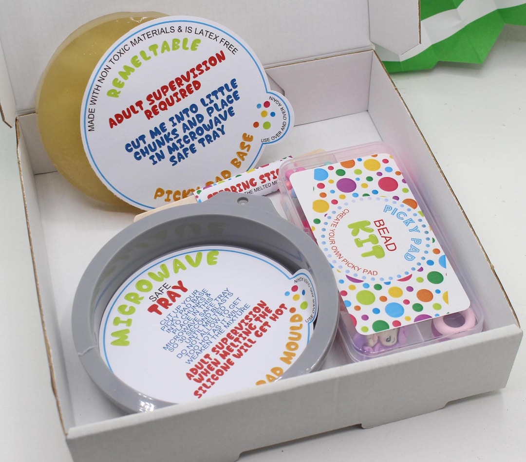 Picky Pad, Special Offer Reusable, Remeltable Kit Gift Box With Beads ...
