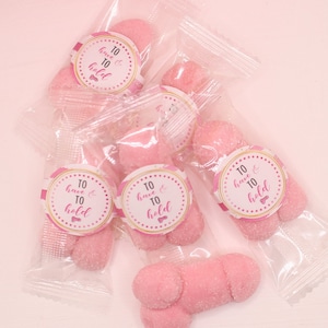 Hen Party Favours Marshmallow Willy Hen Party Favours, Funny, Cheeky ...