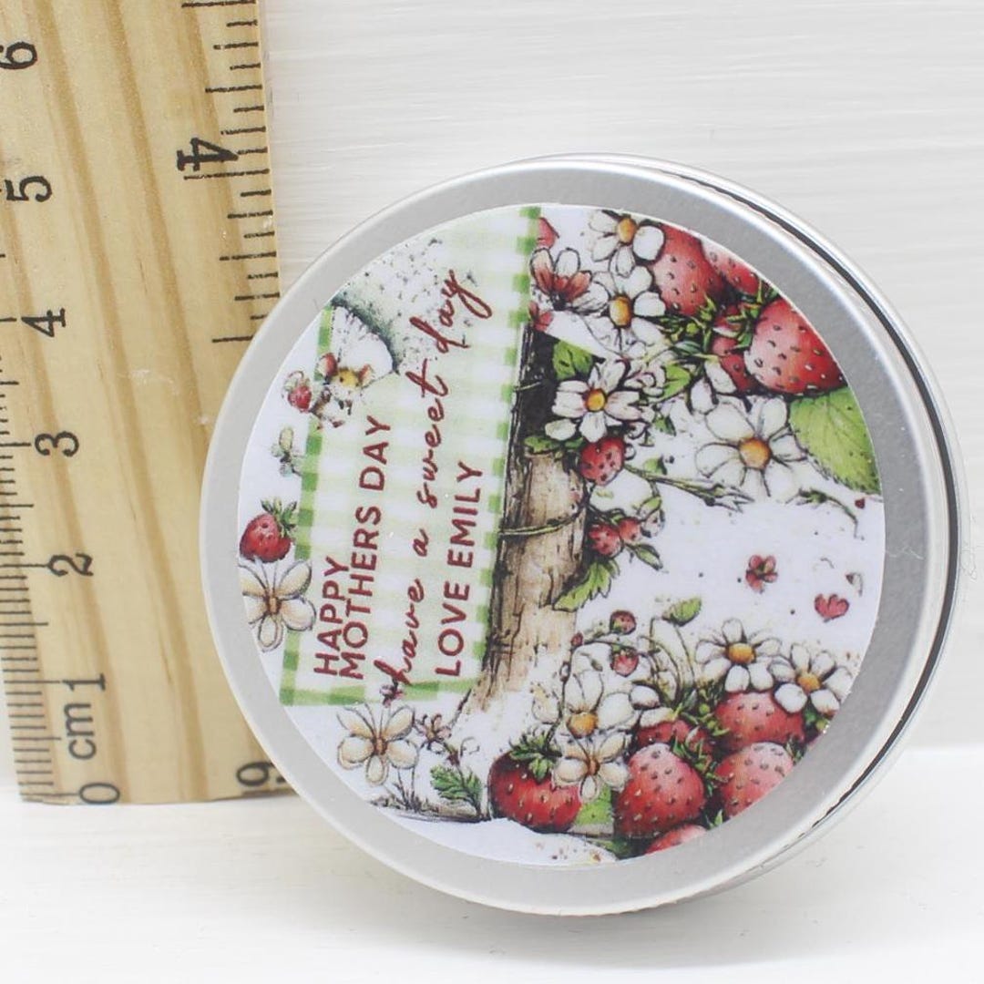 Personalised Sweet Tins | Strawberry Berry Party Favours | Kids ...