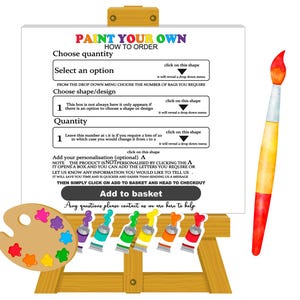 Paint Your Own Willy Hen Party Favours, Funny, Cheeky, Rude Party Bag ...