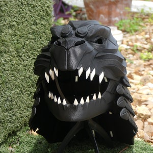 Godzilla Armor Helmet, Cosplay Helmet, Prop, Perfect Gift, Father's Day ...