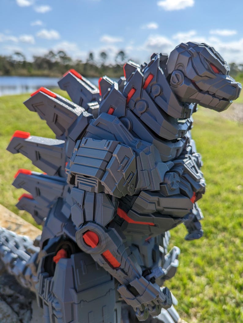 Articulated Atomic Dragon, Mecha, Godzilla, King of Monsters, Giant ...