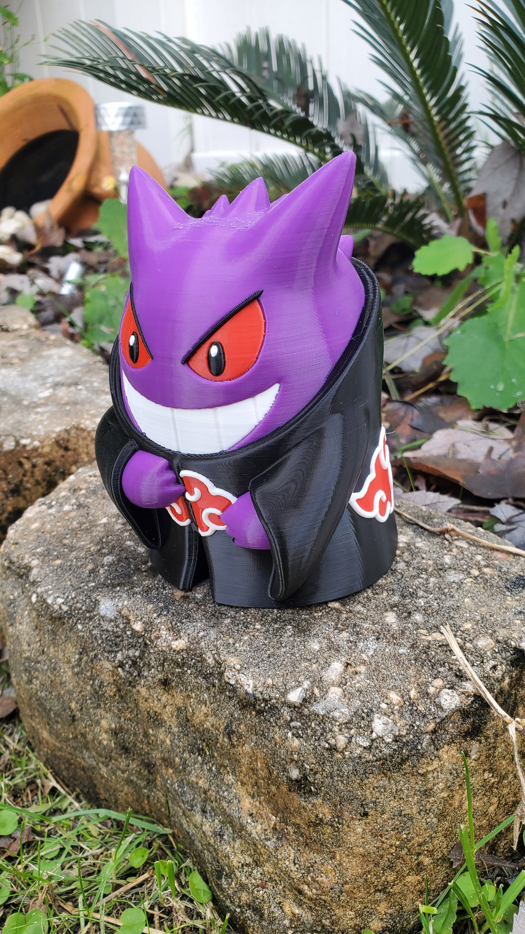 Gengar Mash up With a Red Cloud, Charmander on a Cloak , Perfect Gift ...