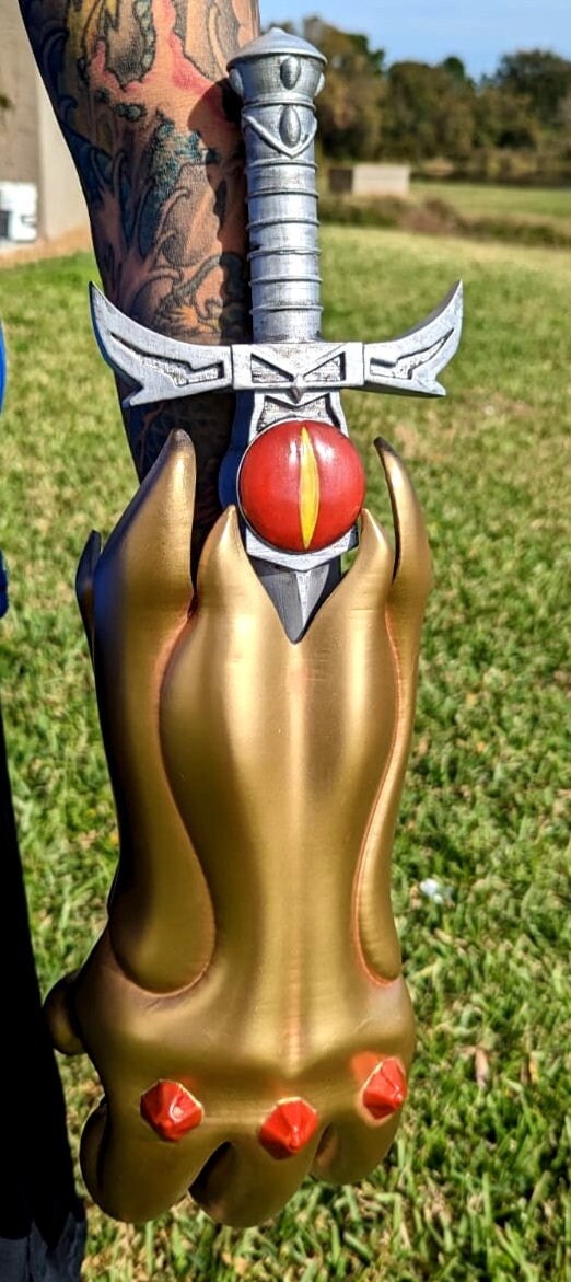 Omens Dagger Sword and Claw Shield - Etsy