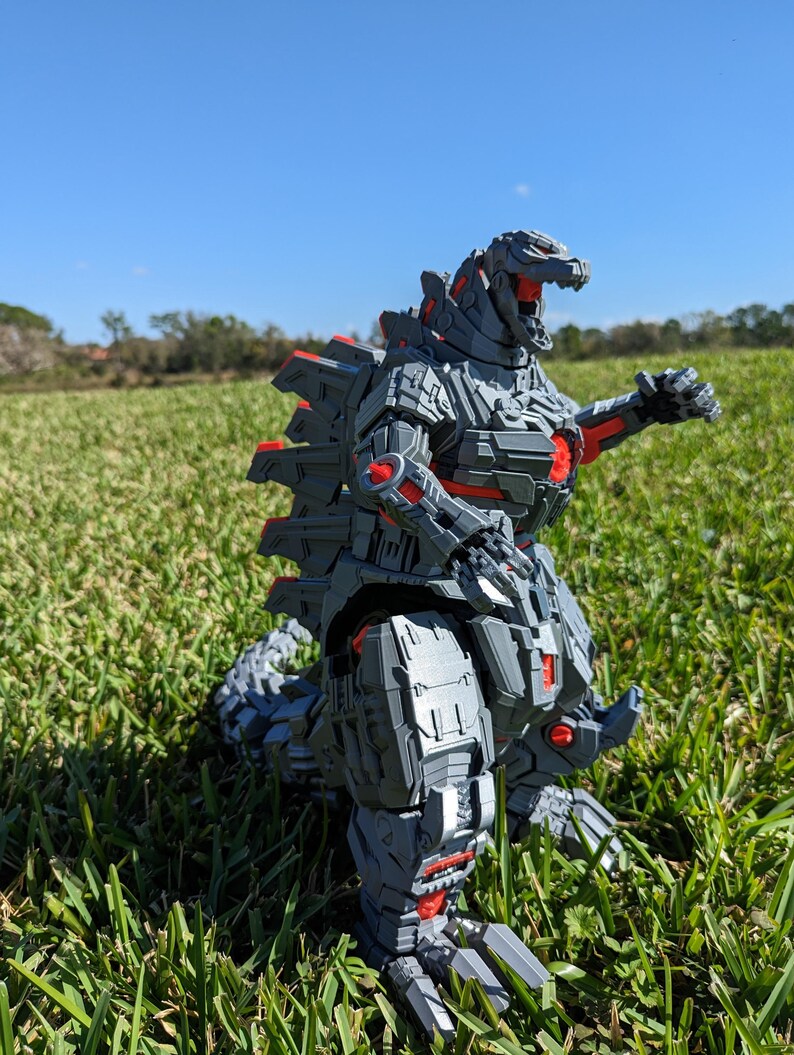 Articulated Atomic Dragon, Mecha, Godzilla, King of Monsters, Giant ...