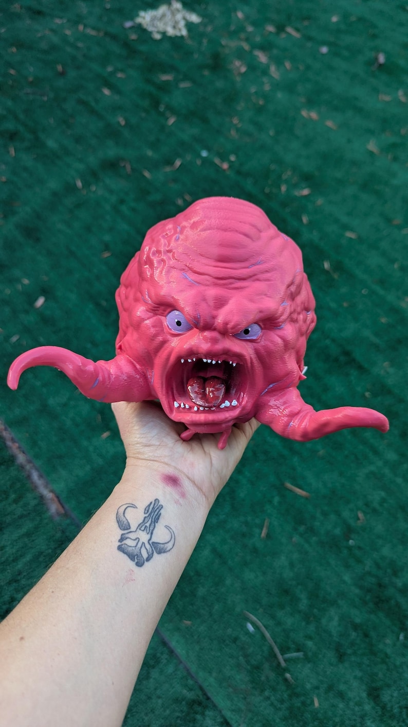 Krang Inspired Mutant Alien Brain, Tmnt Villain Display, 3D Printed ...