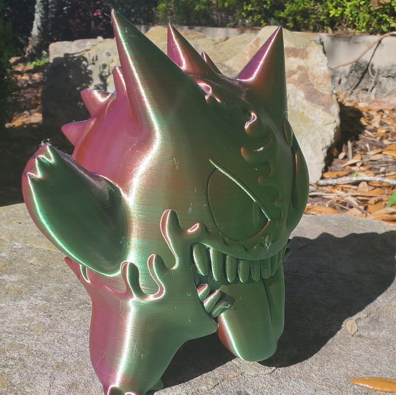 10 Inch Gengar / Venom Pokemon Ghostvenom Fusion Spider - Etsy