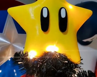 Christmas Tree Topper Super Mario - Etsy