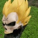 Vegeta Skull ,over 9000, Dragon Ball Inspired Skull, Prince of All ...