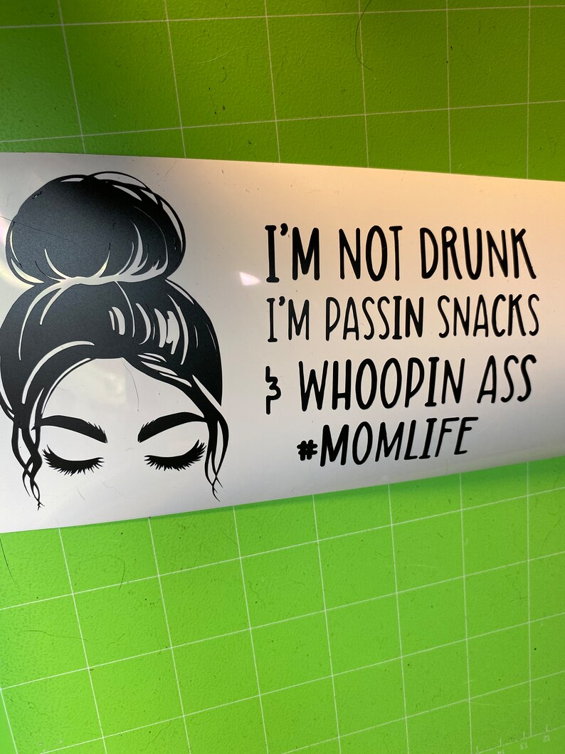 Passing Snacks/whoopin Ass Decal - Etsy