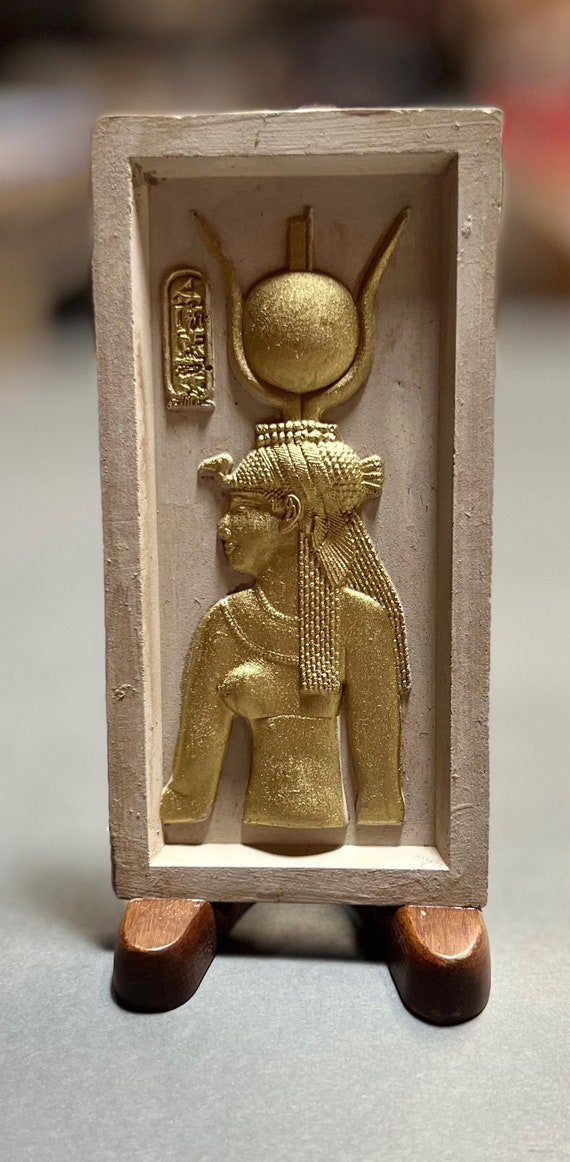 Cleopatra Egyptian Bas-relief - Etsy