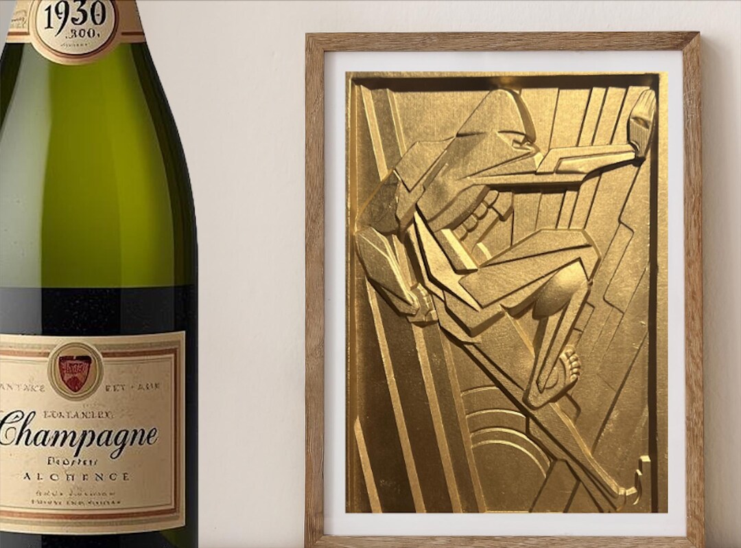 Unique Wall Art - Art-deco Machine-age Rene Paul Chambellan's 'effort ...