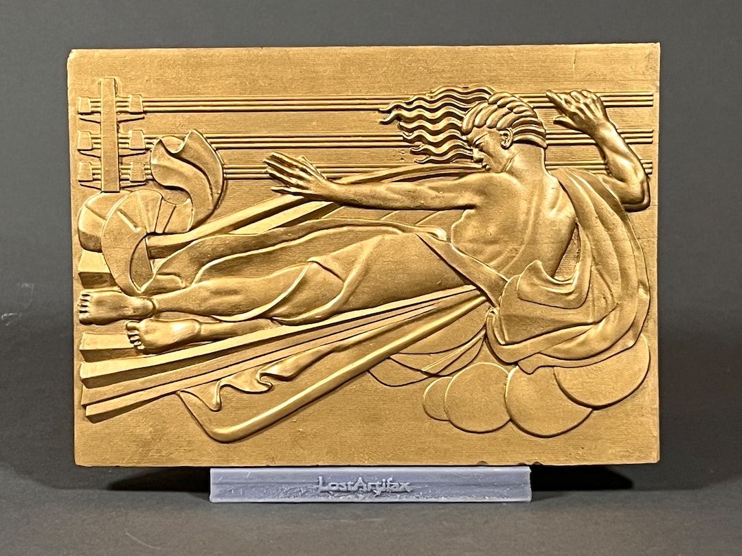 Unique Wall Art Art Deco Frieze on Toronto Hydro Building - Etsy