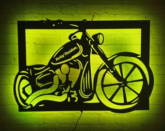 Harley Led Sign - Etsy