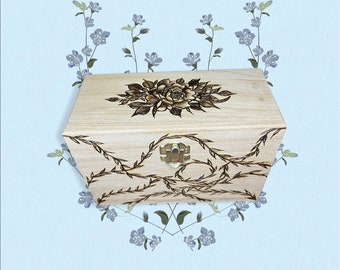 Pyrography Jewelry - Etsy