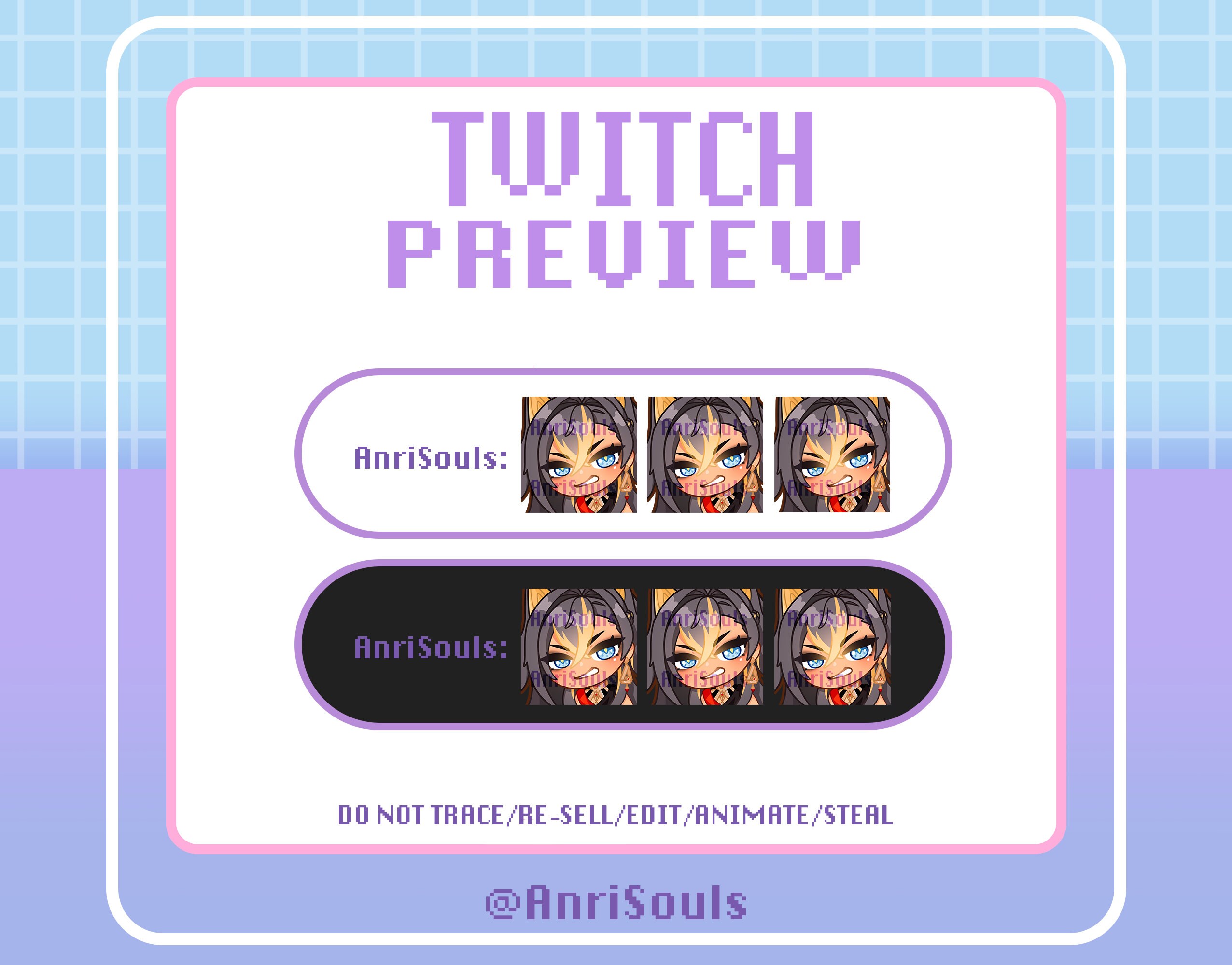 Twitch Emote Dehya Genshin. Streamer/ Discord/ Stream - Etsy