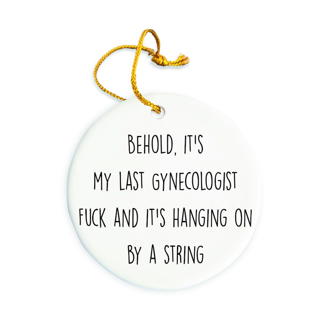 Gynecologist Ornament , Gynecologist Christmas Ornaments, Gift for ...